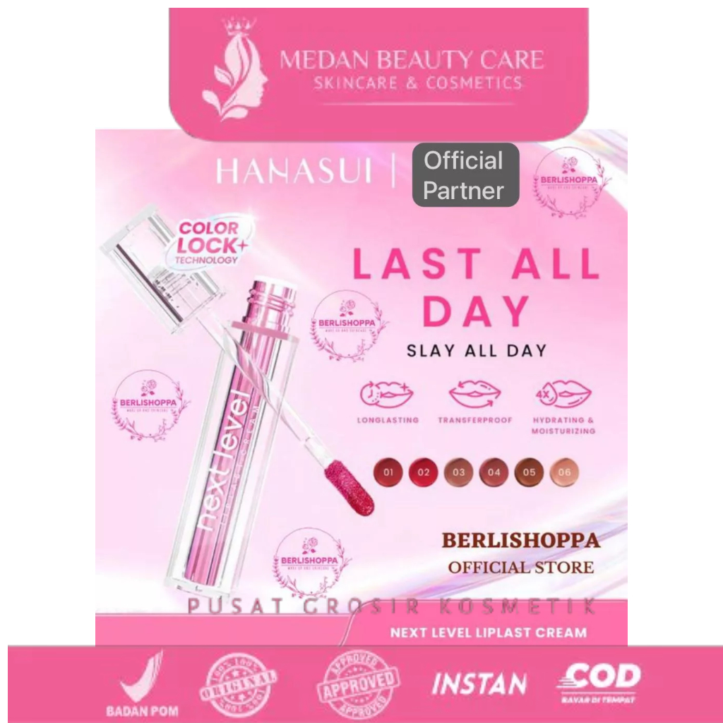 Jual Hanasui Next Level Liplast Cream | Shopee Indonesia