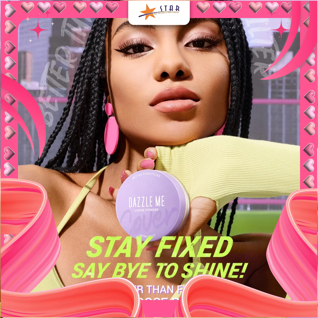 Jual * STAR * DAZZLE ME Better Than Filter Fixed Loose Powder – Blur ...