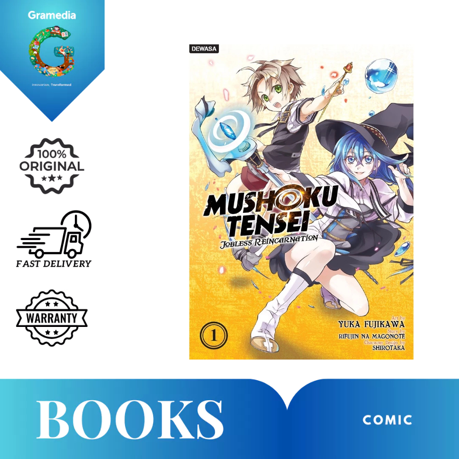 Jual Gramedia World BSD - Mushoku Tensei - Jobless Reincarnation 1 ...
