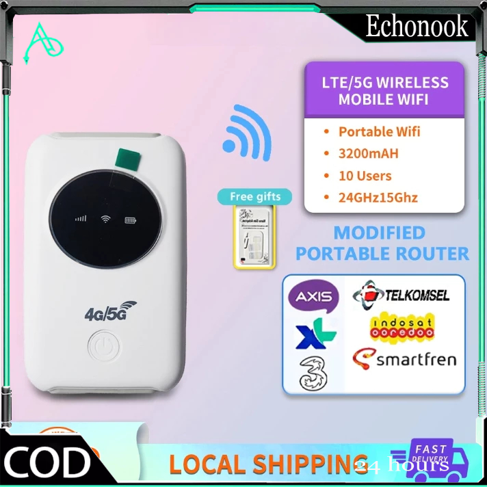 Jual {COD}H808s 4G Modem Router Sim Card 4G Support ALL TELCO Unlocked ...