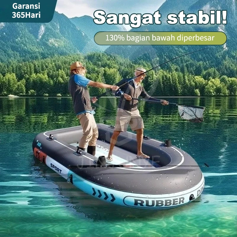 Jual Perahu Karet Inflatable Kapasitas BOAT SET 2-3 Orang - Dengan ...