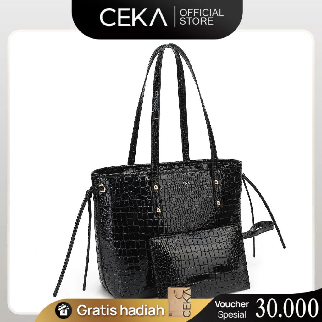 Jual CEKA Tas Wanita Tas Selempang Totebag Wanita 2 In 1 Tas Jinjing ...