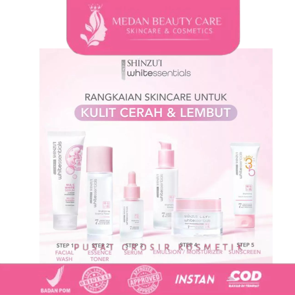 Jual Shinzui White Essentials Brightening Series | Shopee Indonesia