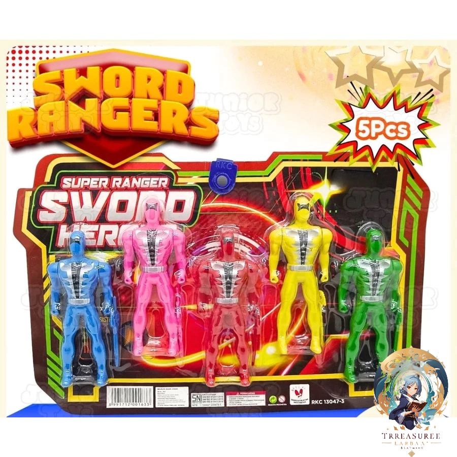 Jual Mainan Robot Robotan Power Ranger Hero Set Figure Toys - Mainan ...