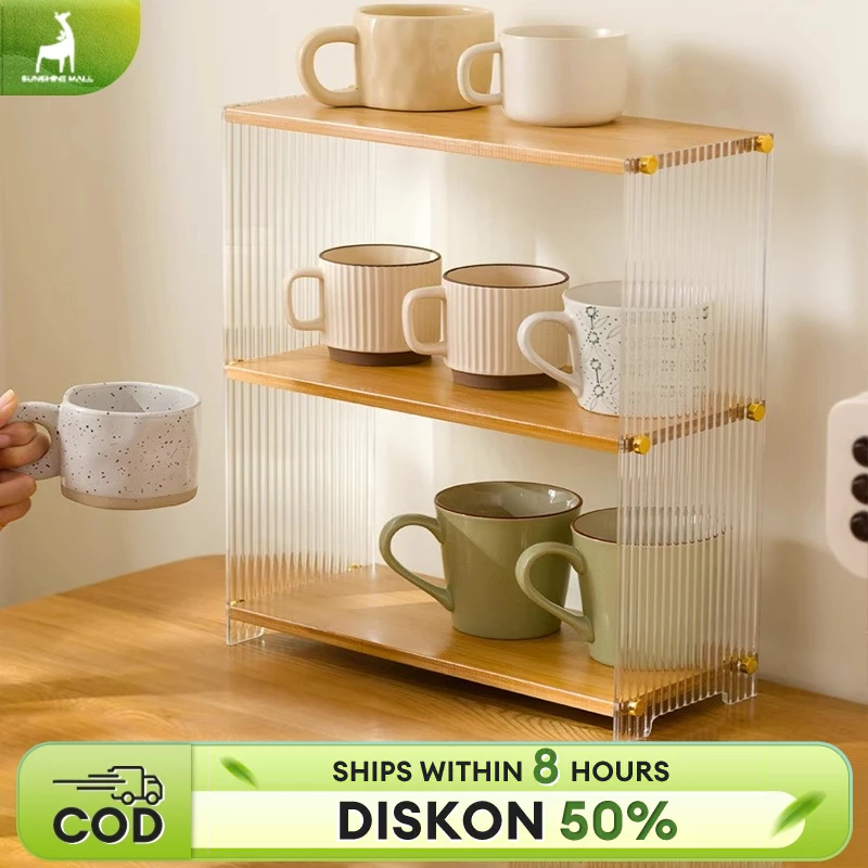 Jual Rak Dapur Rak Cangkir Rak susun Serbaguna Rak Meja Rak Main rak ...