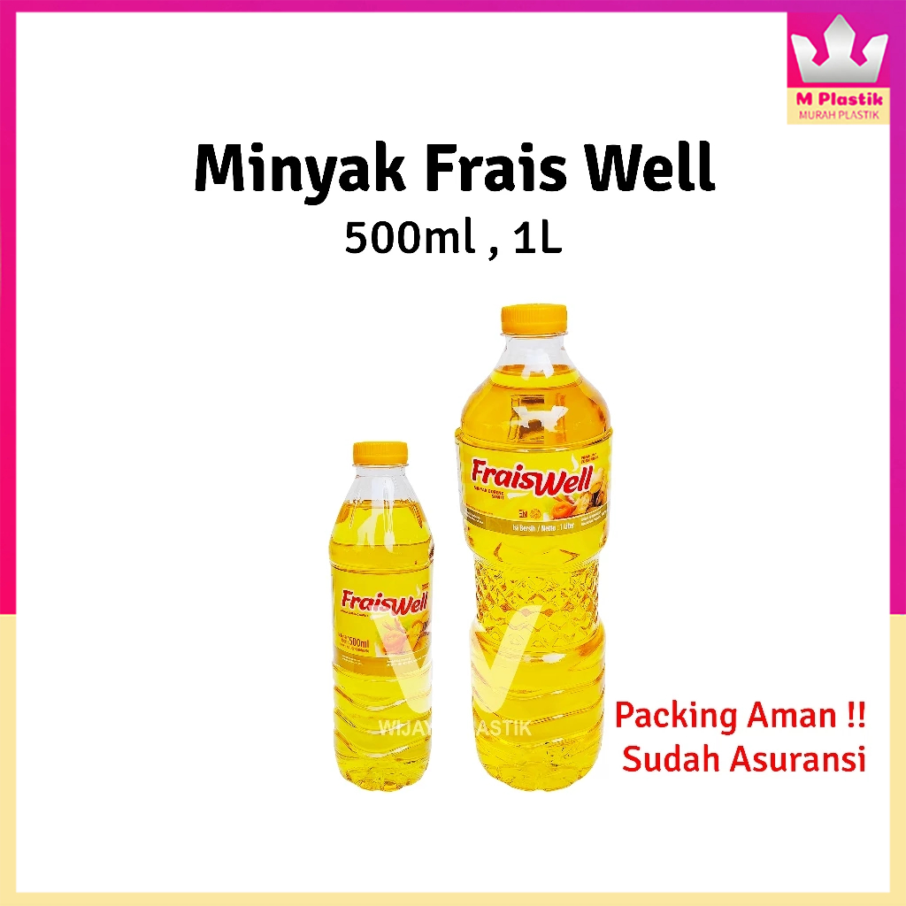 Jual Minyak BOTOL Sedang [FRAIS WELL] 500 1000 mL --- @Botol | frais ...