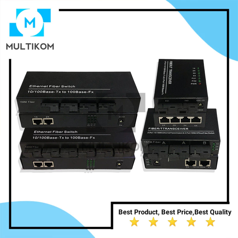 Jual MEDIA Converter Port FO To Port Lan 10/100 POE | Shopee Indonesia