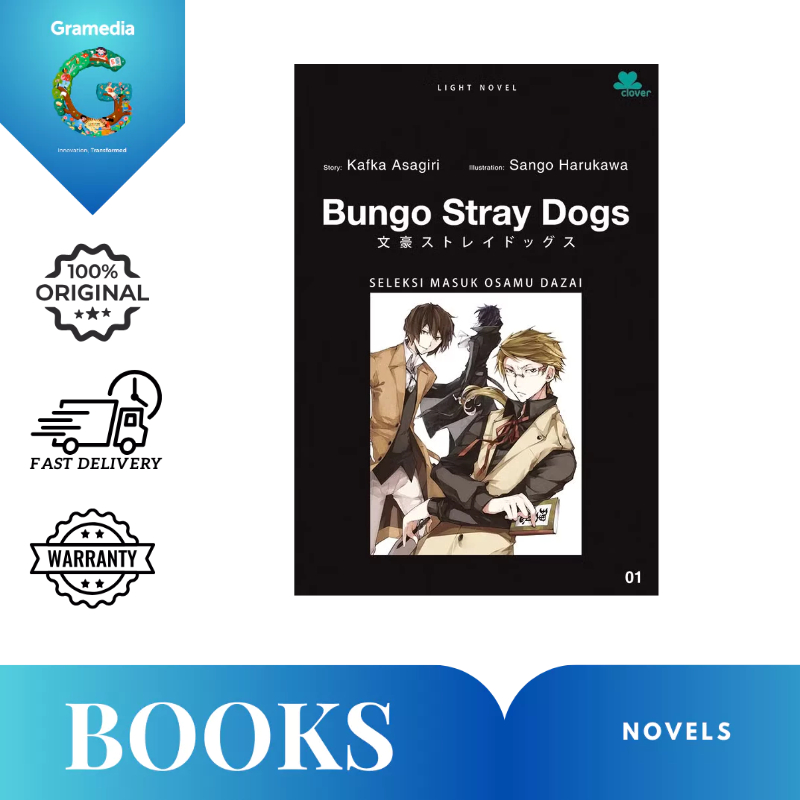 Jual Gramedia World BSD - Bungou Stray Dogs 1 - Seleksi Masuk Osamu ...