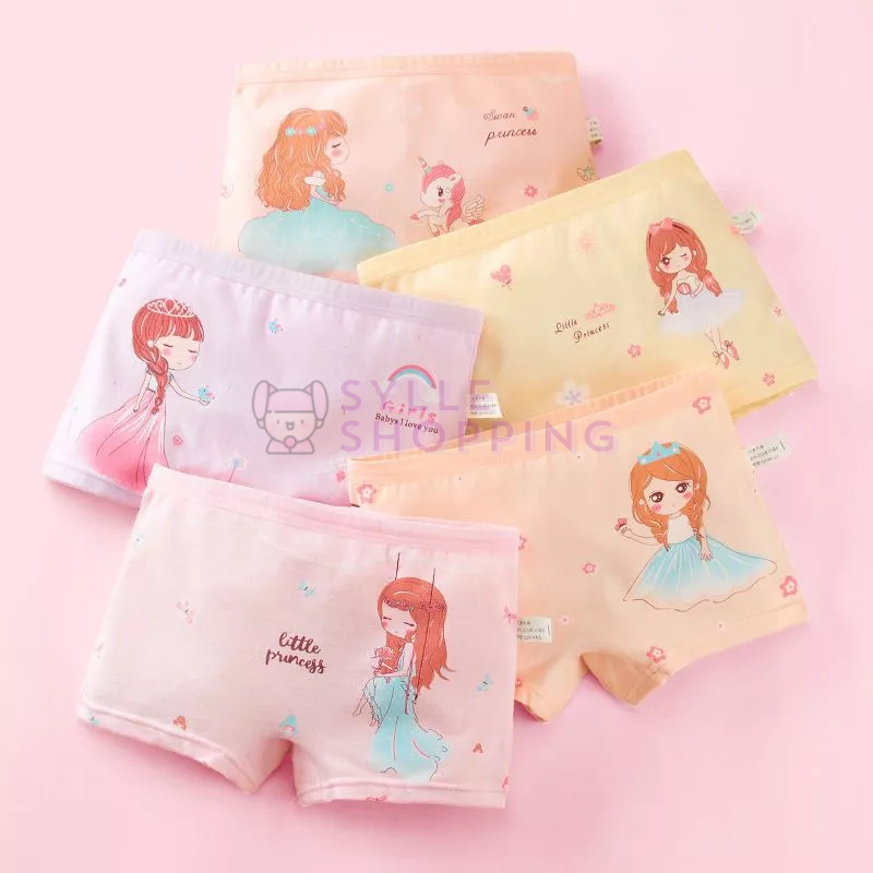 Jual Sylle - Cd Celana Dalam Boxer Anak Cewe || Pakaian Dalam Cwek M L ...