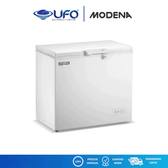 Jual Modena Chest Freezer Box Kapasitas 110 Liter MD0111MAWH | Shopee ...