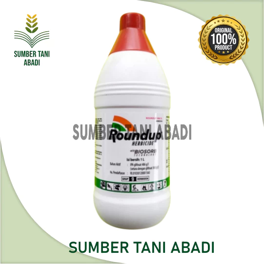 Jual Roundup Biosorb 1 Liter - Herbisida Pemberantas Rumput Gulma ...