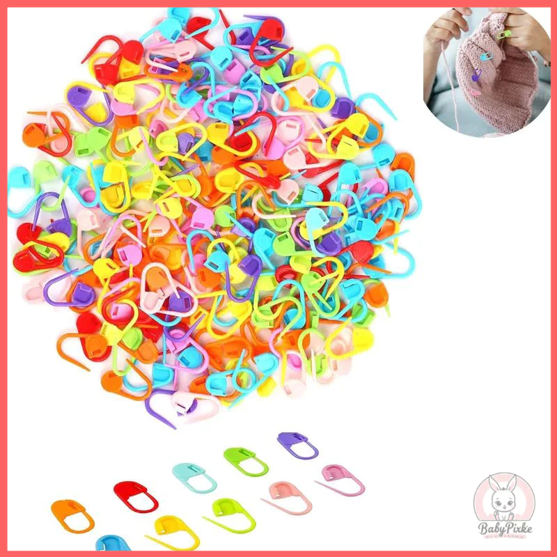 Jual Pins Plastik Peniti Penanda Rajut Locking Stitch Marker MG003 ...