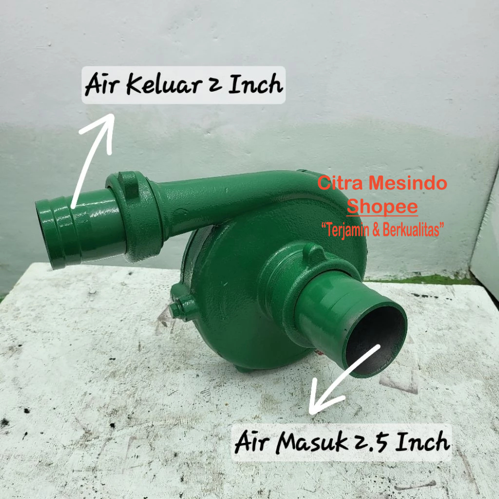Jual Pompa Tambang Keong Turbo 2 Inch Model spi As 20mm Cocok Pasang Ke ...
