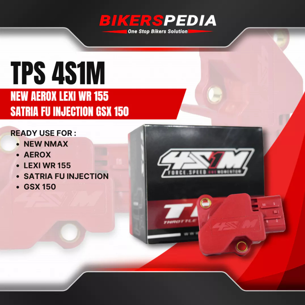 Jual TPS SENSOR 4S1M NEW NMAX AEROX LEXI WR 155 SATRIA FU INJECTION GSX ...