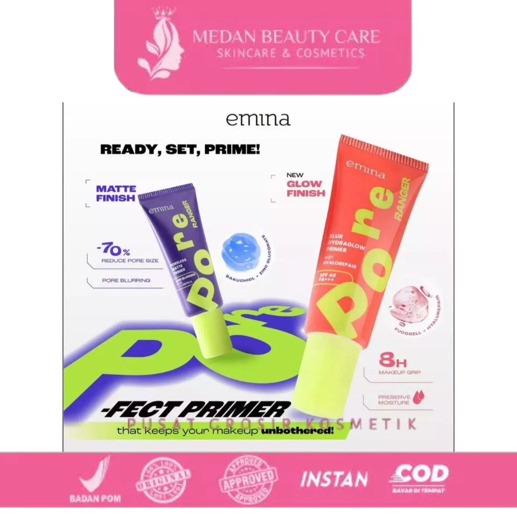 Jual EMINA PORE RANGER PRIMER MAKE UP | Shopee Indonesia