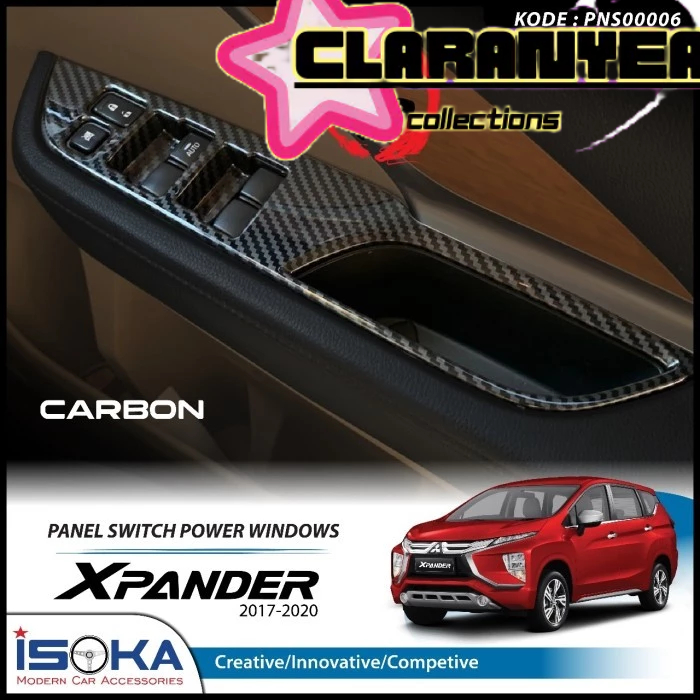 Jual Cover Panel Switch Power Window Mitsubishi Xpander 2017-2020 ...