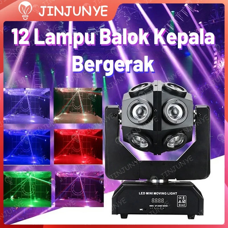 Jual Moving Head 4in1 Fullcolour Moving Head Beam Led lampu pangggun ...