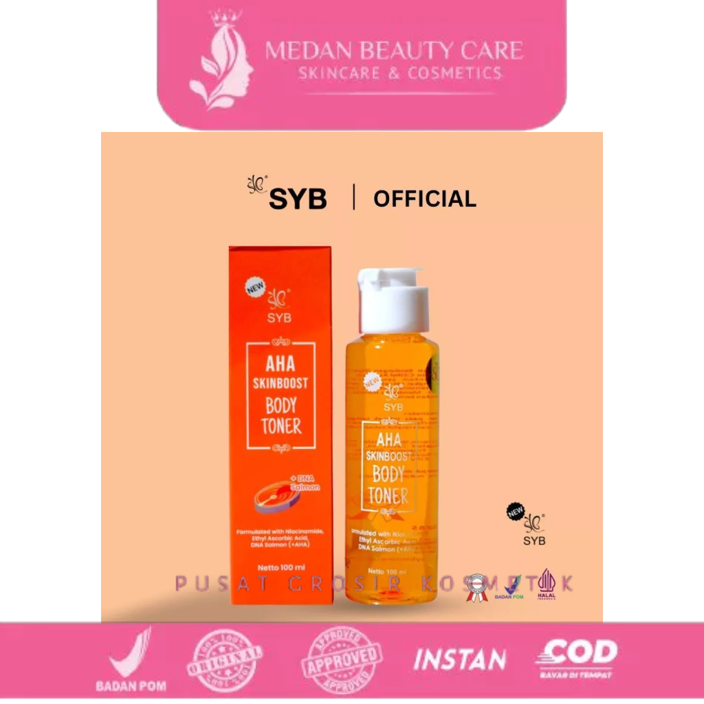 Jual SYB Body Toner Badan DNA Salmon 100ml | Shopee Indonesia