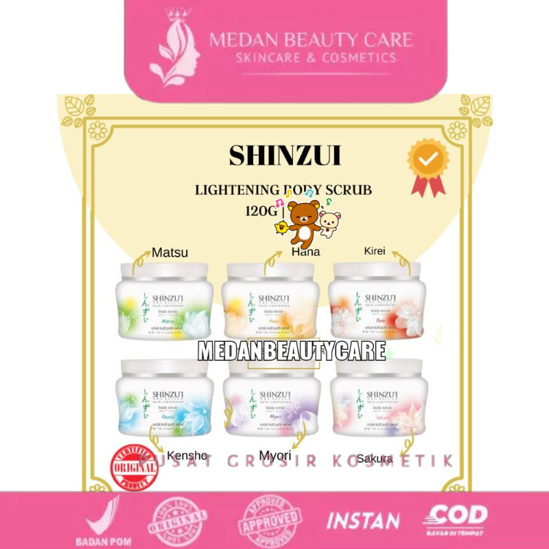 Jual Shinzui Body Scrub Lulur 110gram (Kecil) | Shopee Indonesia