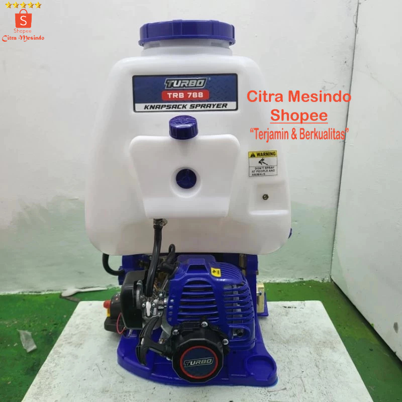 Jual Mesin Ransel Gendong 20 Liter Tipe TRB 788 Mesin 2 Tak Knapsack Power Sprayer 20L 2 Stroke ...