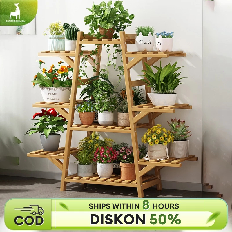 Jual Rak Rot Bunga Rak Bunga Kayu Rak Hiasan Rumah Rak display bunga ...