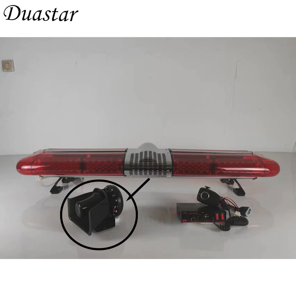 Jual Rotary Lamp Lampu Rotator LED Sirine Light Bar 120cm Flash LED ...