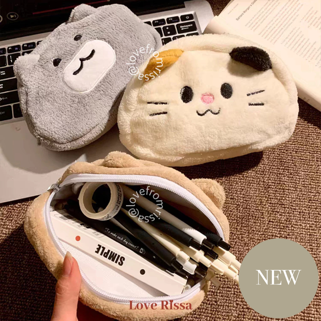 Jual [RISSA] Pouch Neko Pencil Pouch Kecil Tempat Pensil Lucu Kotak ...