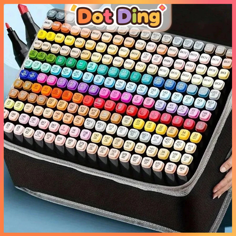Jual [DOTDING]24-204 Warna Touchcolor Spidol Double Tip Set Khusus Seni ...