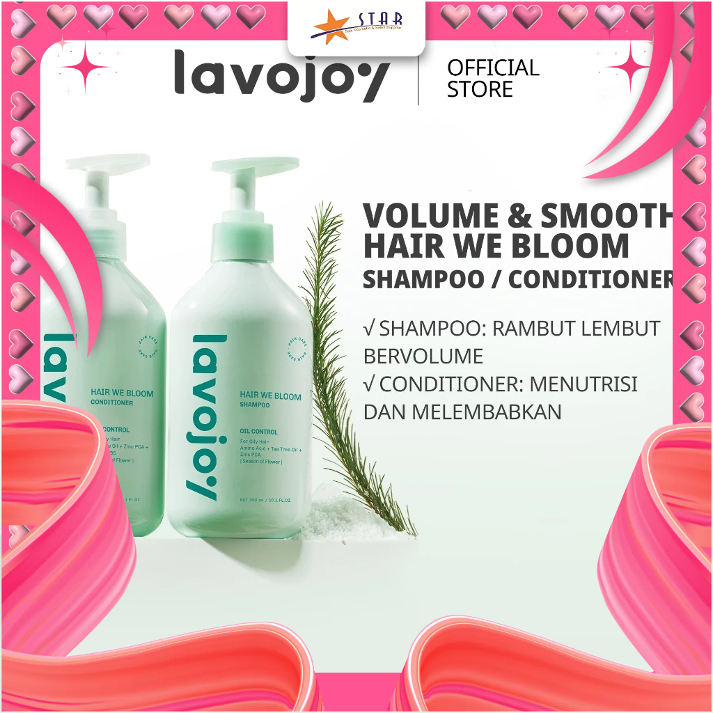 Jual * STAR * Lavojoy Hair We Bloom Shampoo | Sampo untuk Mengurangi ...