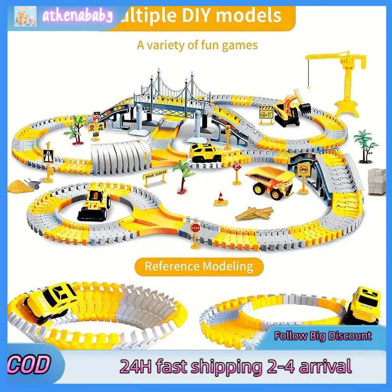 Jual DIY City Truck Mainan Mobil Truck 137/222/334pcs / Mainan Truk ...