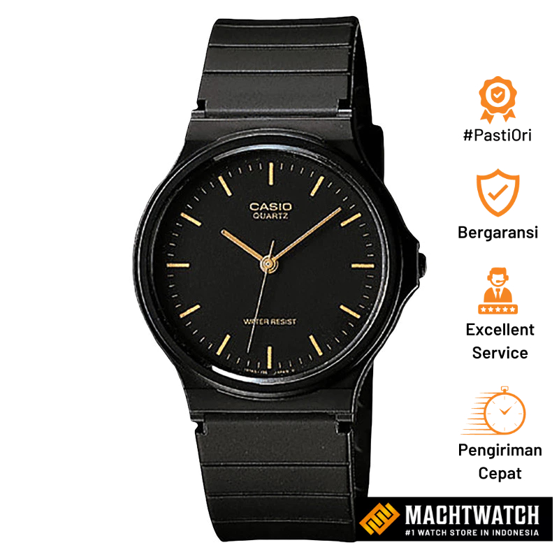 Jual [CLEARANCE APR] Jam Tangan Unisex Analog Casio General MQ-24-1ELDF MQ24 Classic Black Dial ...