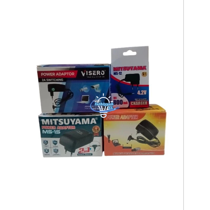 Jual power adaptor 12V 2A, 9V 2A, 5V 2A, 4.2V 800mA cctv router charger ...