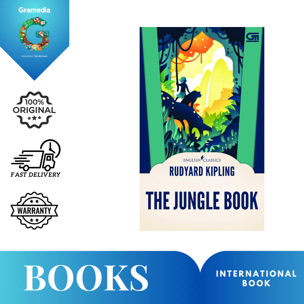 Jual Gramedia World BSD - English Classics: The Jungle Book | Shopee ...