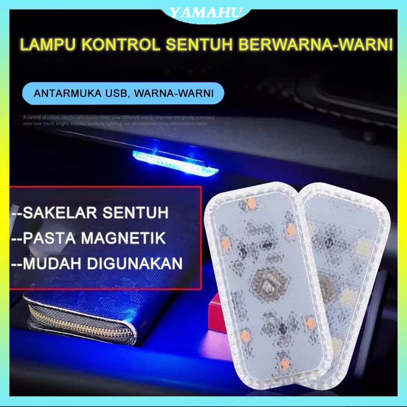 Jual Lampu Sentuh LED Mobil Lampu LED Magnetik Warna Yang Bisa Diubah ...