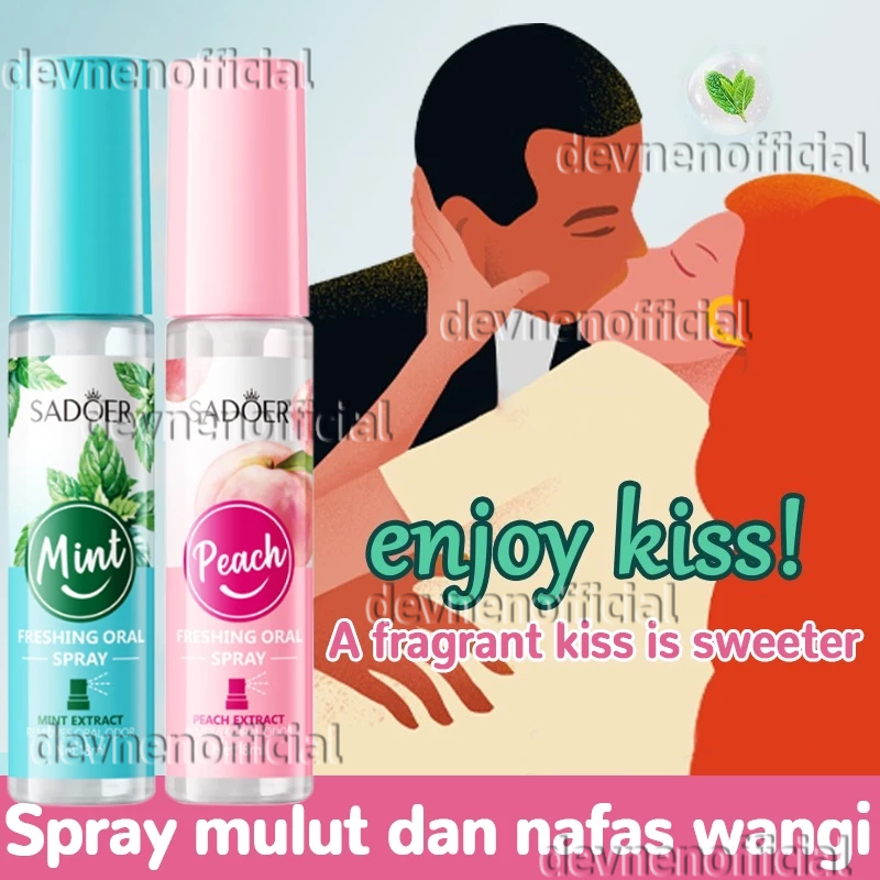 Jual Mouth Spray untuk bau mulut 18ml Pengharum mulut spray tahan lama ...
