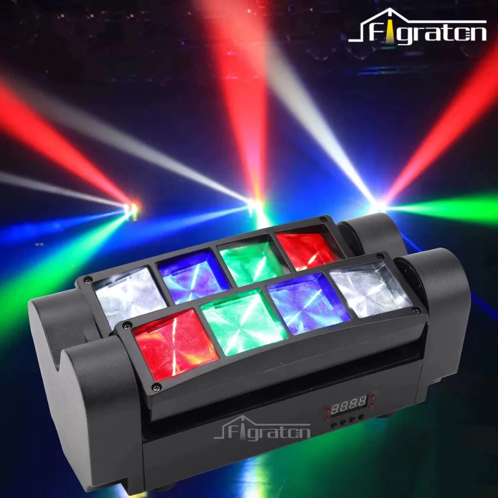 Jual Moving Beam Head Lampu Panggung Mini Spider LED 40W LED Beam Mini ...