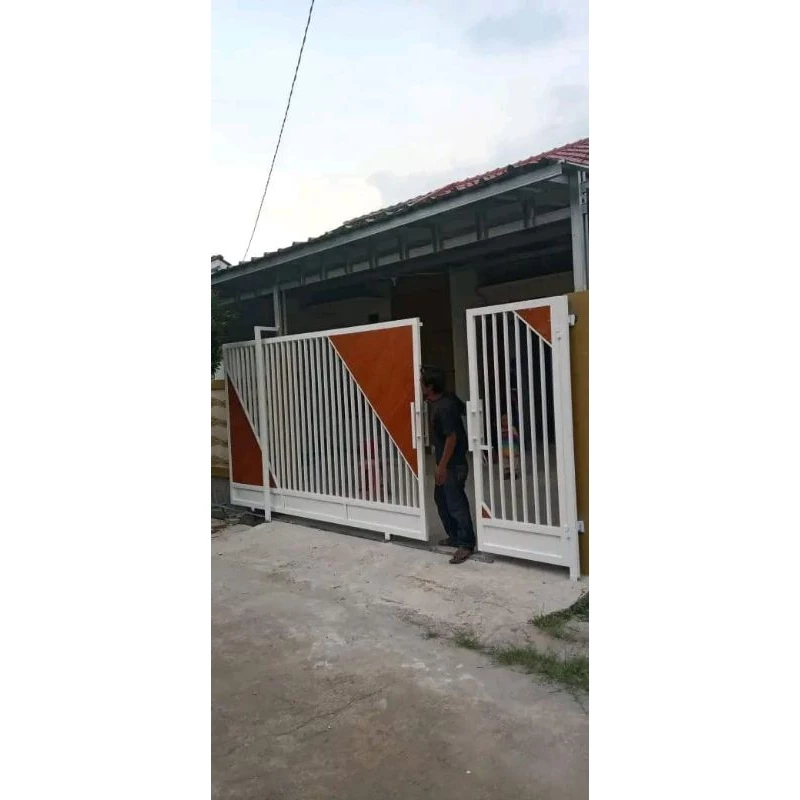 Jual Pagar GRC Custom Desain Motif Sliding ekonomi | Shopee Indonesia