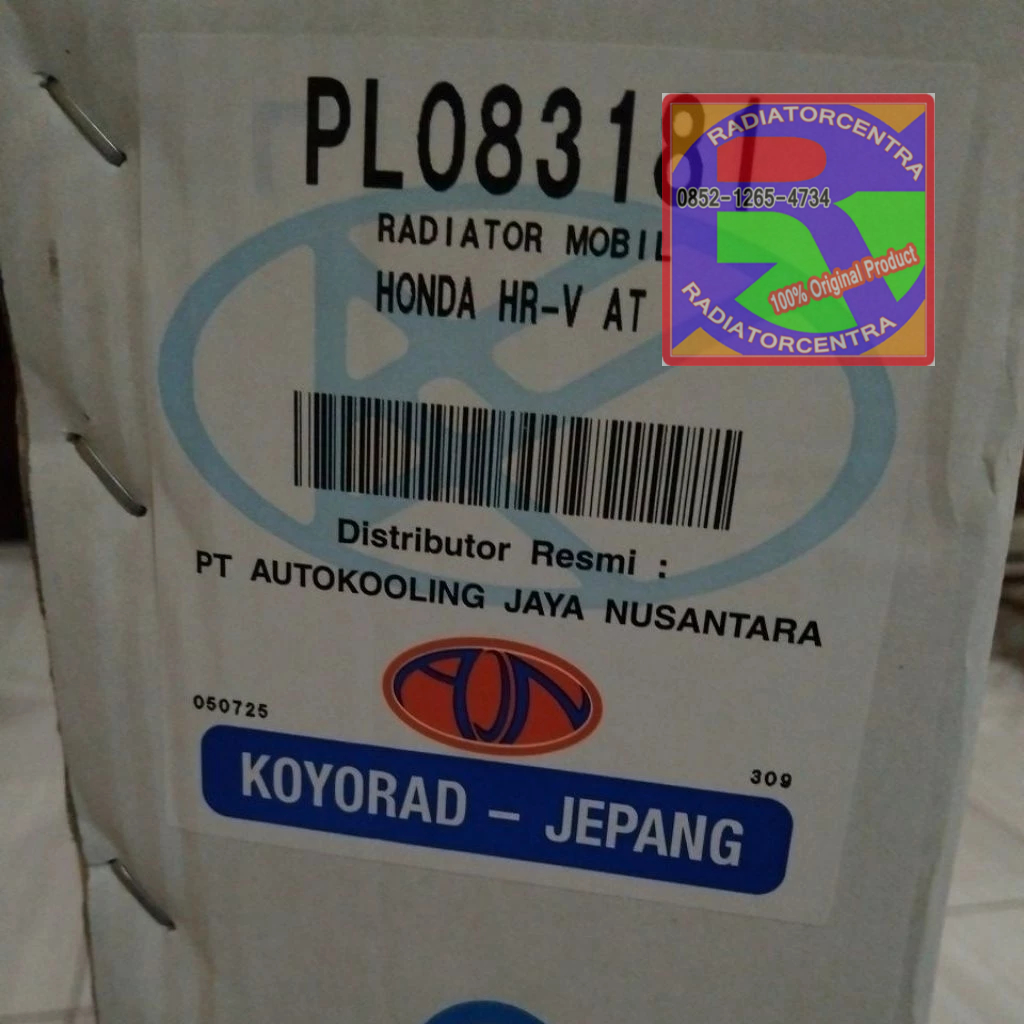 Jual Koyorad Radiator Honda HR-V 1800cc Automatic Transmisi (AT ...