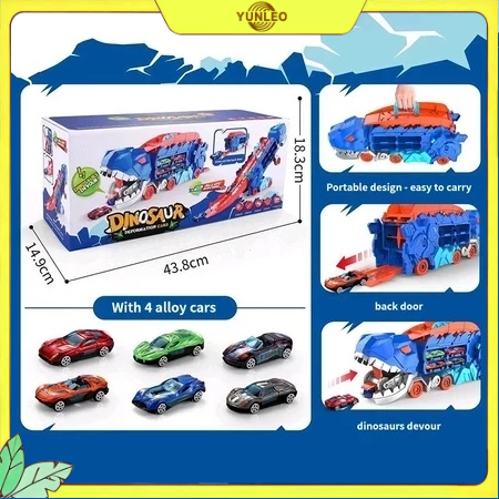 Jual YUNLEO Mainan Anak Mobil Dino Deformasi Mobil Truk - Dinosaur ...