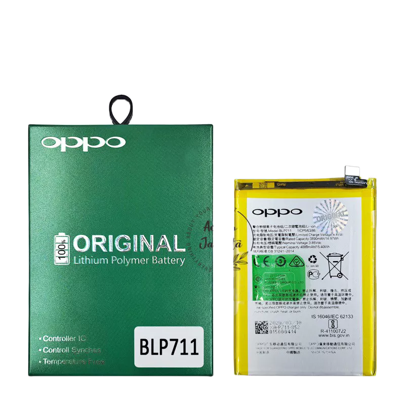 Jual BATTERY BATU BATRE BATRAI BATERAI OPPO A1K BLP 711 OPPO 100% ...