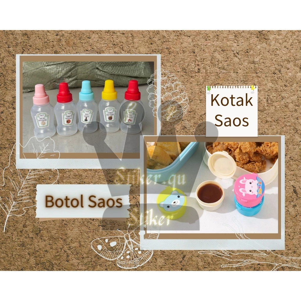 Jual Sq-Botol Wadah Saus Bumbu Saos Kecap Salad Tomat Sambel Honey ...