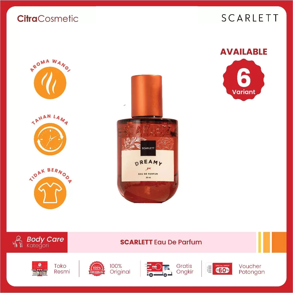 Jual Scarlett Eau De Parfum 30 Ml | Shopee Indonesia