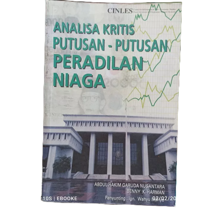Jual buku hukum analisa kritis putusan peradilan niaga Abdul hakim ...