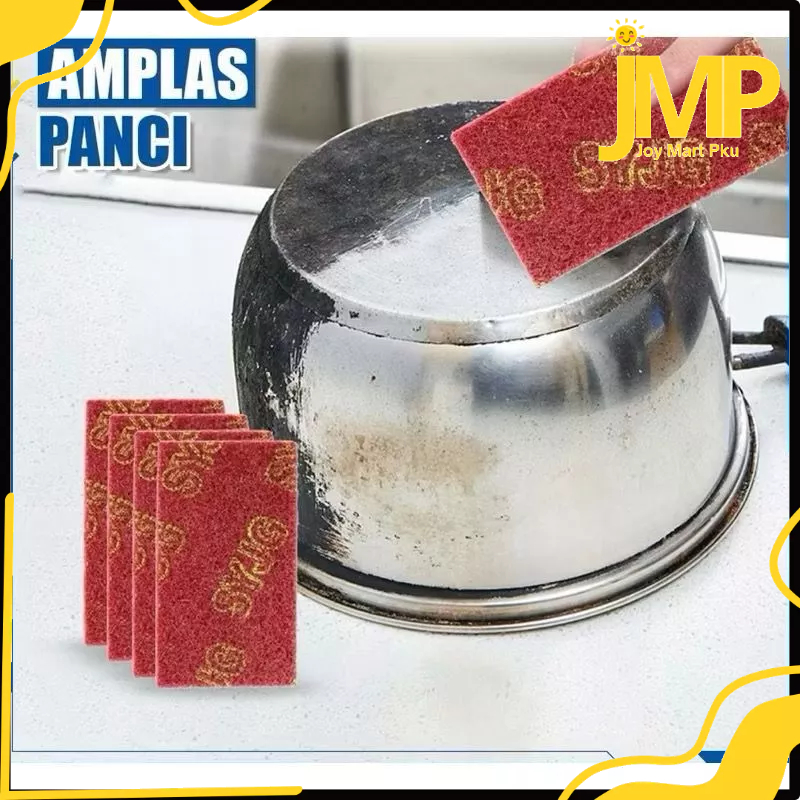 Jual JMP - Spons Merah Lembaran Amplas Multifungsi Bersihkan Kerak ...
