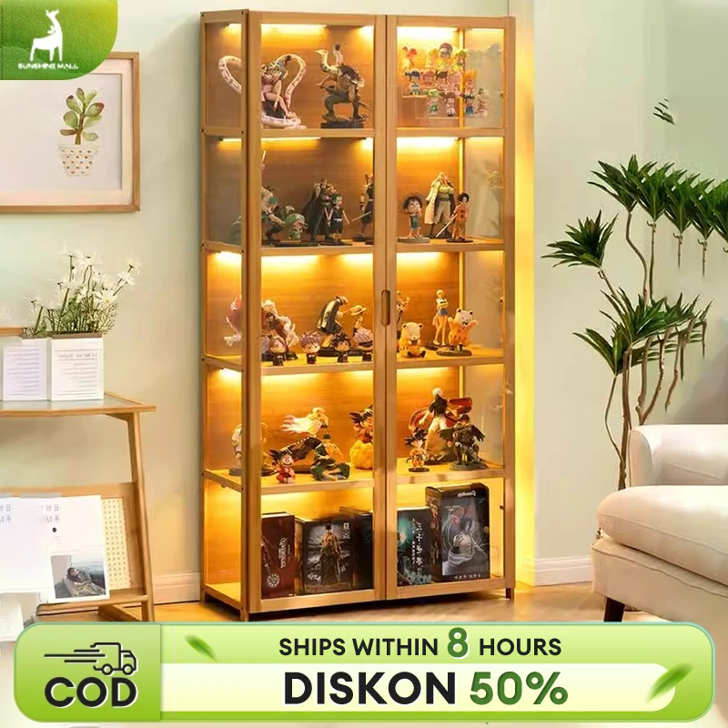 Jual Rak Pajangan Lemari Pajang Transparant Lemari Hias Rak Display ...