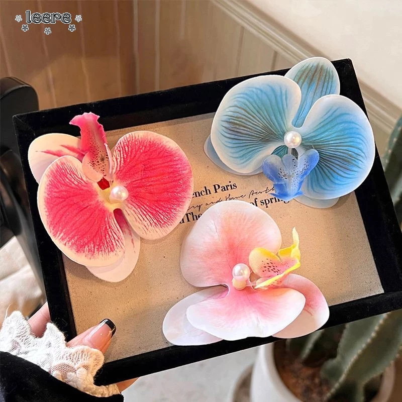 Jual 【COD⭐】Jepit Rambut Anggrek Kupu-kupu Korea Calla Lily/Jepit Rambut ...