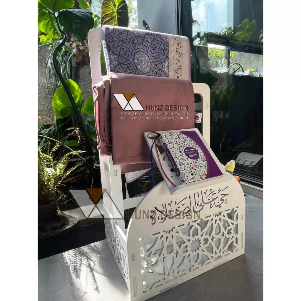 Jual Rak Sajadah, Mukena, Quran Cutting Laser/Rak Aesthetic | Shopee ...