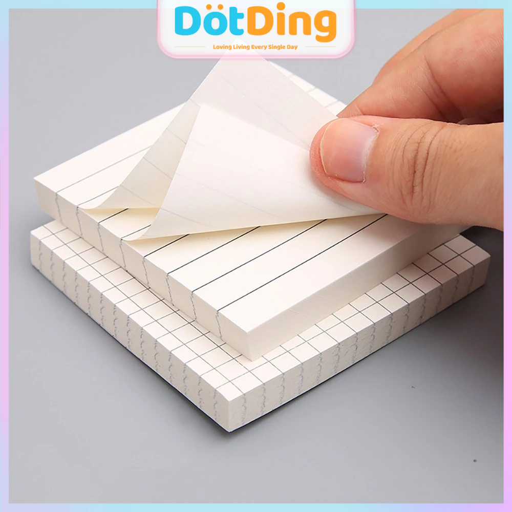 Jual [DOTDING] Sticky Note Kraft Vintage Aesthetic - Kertas Coklat ...