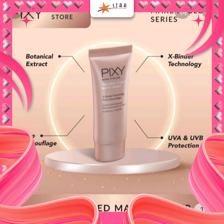 Jual * STAR * Pixy Make It Glow Techno Fixed Matte Primer 25ml ...