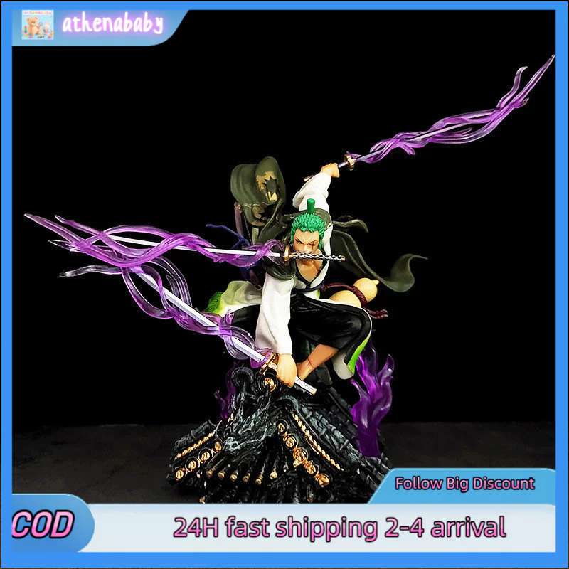 Jual [in stock] Action Figure One Piece Zoro&Luffy Roronoa Zoro Roof ...